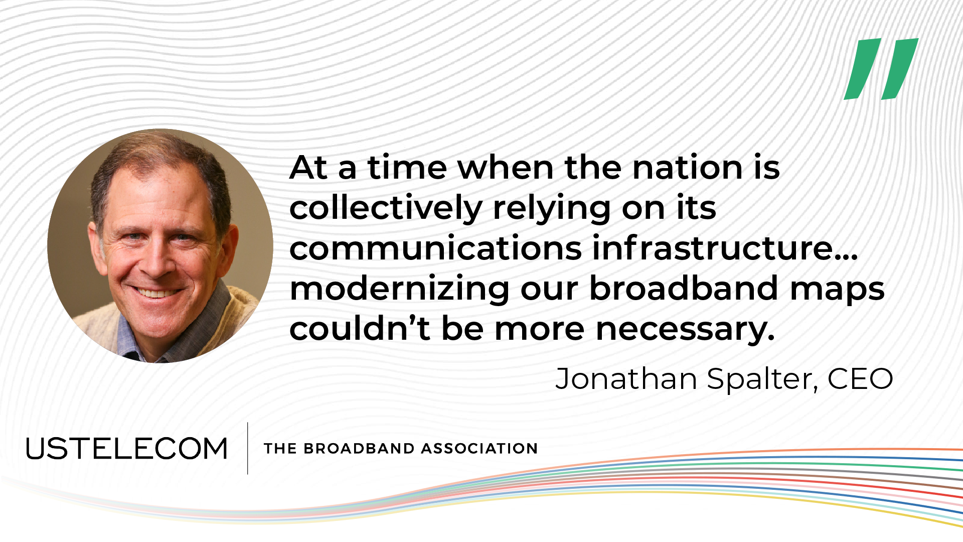 USTelecom Statement on Enactment of Broadband Mapping Plan – USTelecom